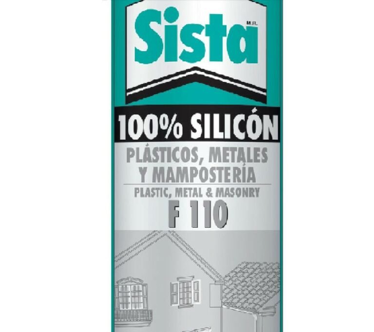 Silicón Sista 110 P/ Plásticos, Metales y Mampostería – LSR ...