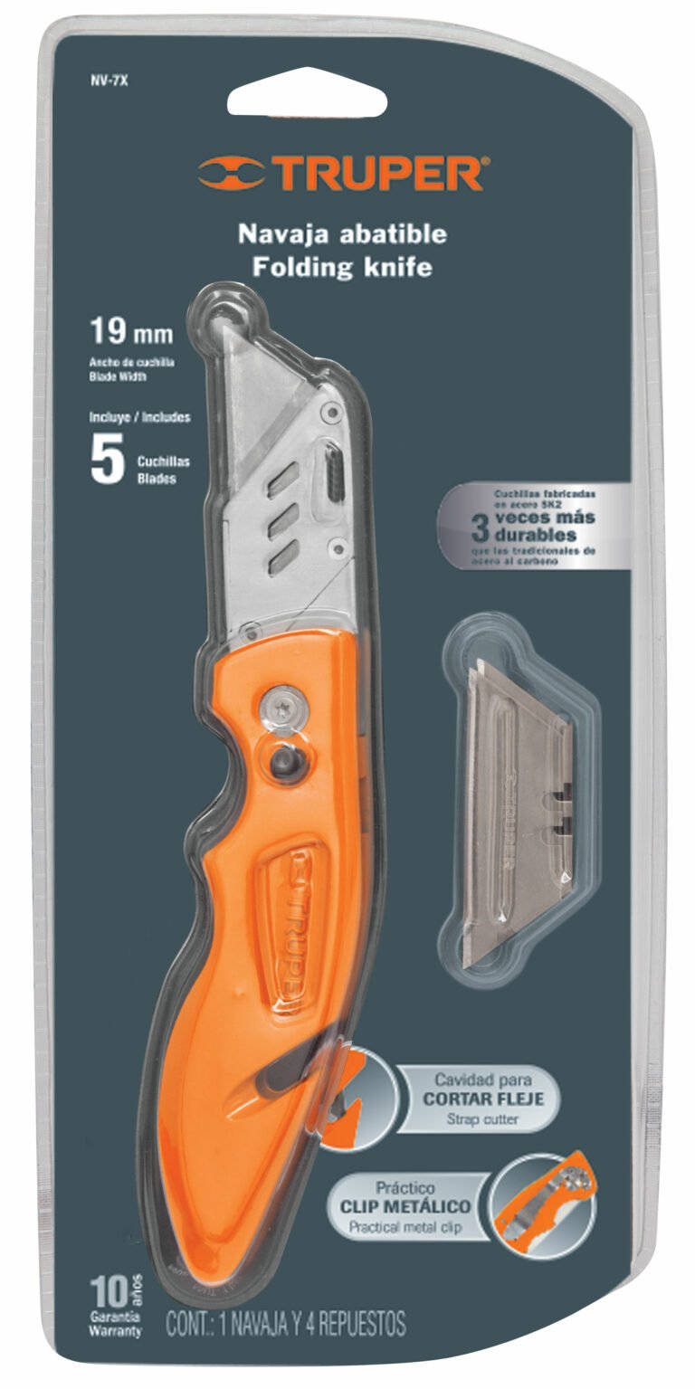 CUTTER 7″ ABATIBLE CUERPO METALICO NV-7X TRUPER – LSR Representaciones